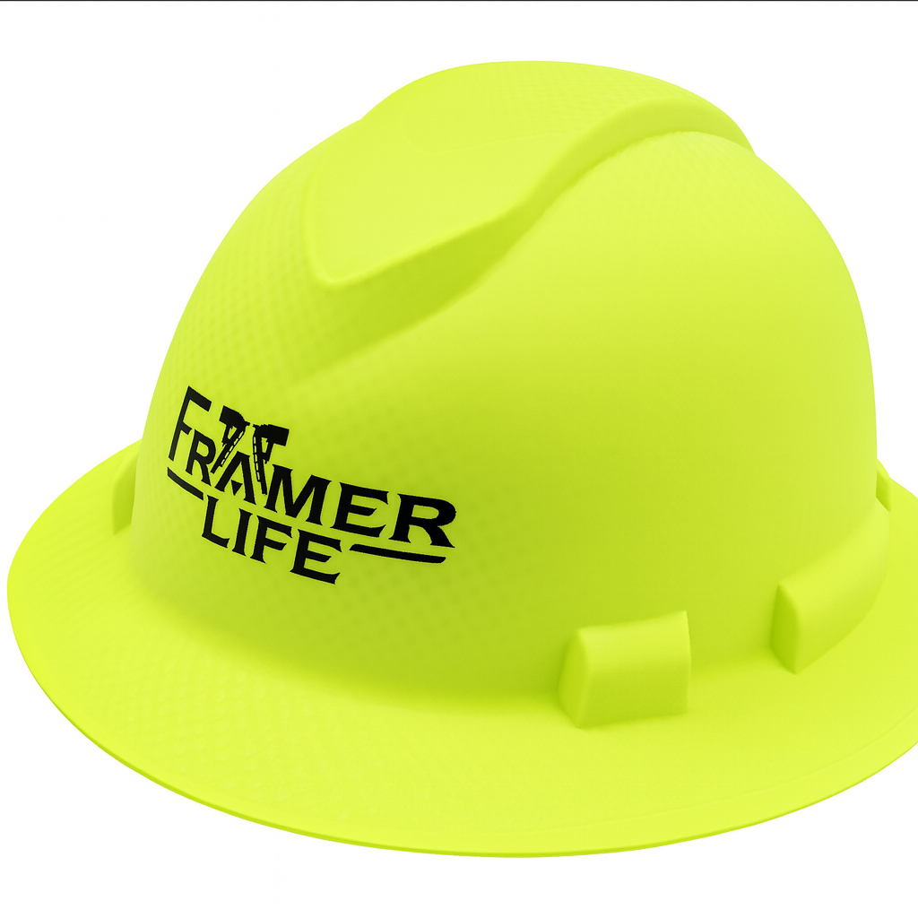 Safety Matte Green Hard Hat – Framer Life
